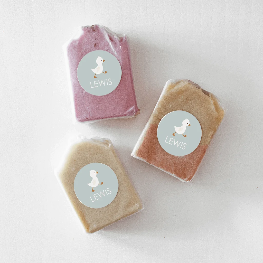 Doopsuiker labeltjes eendje | 18 stuks